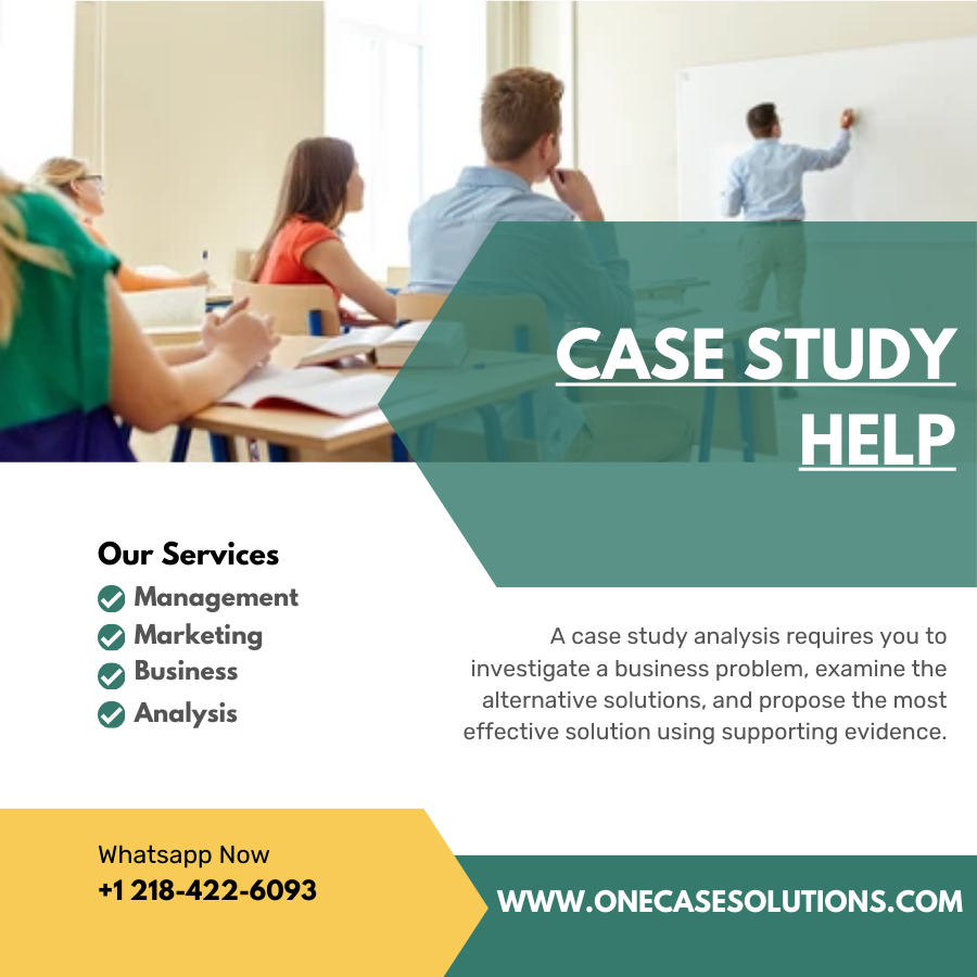 Case Study Solution | Hire Someone To Do Case Study