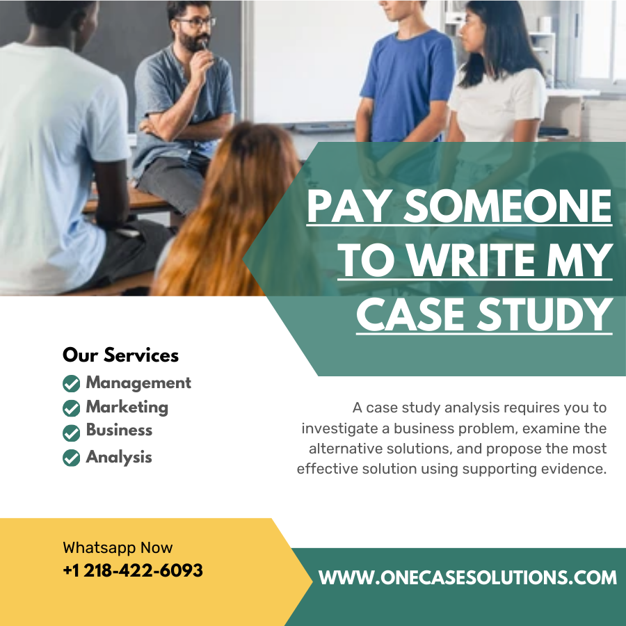 Case Study Solution | Hire Someone To Do Case Study
